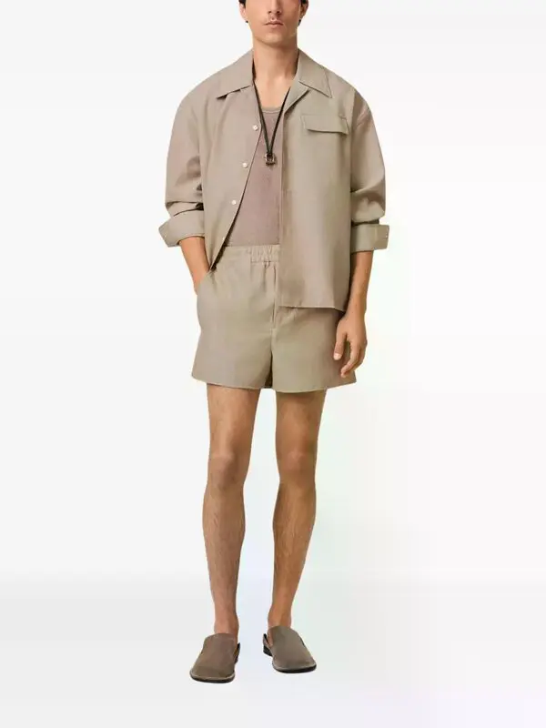 AMI Paris Camp-collar Shirt