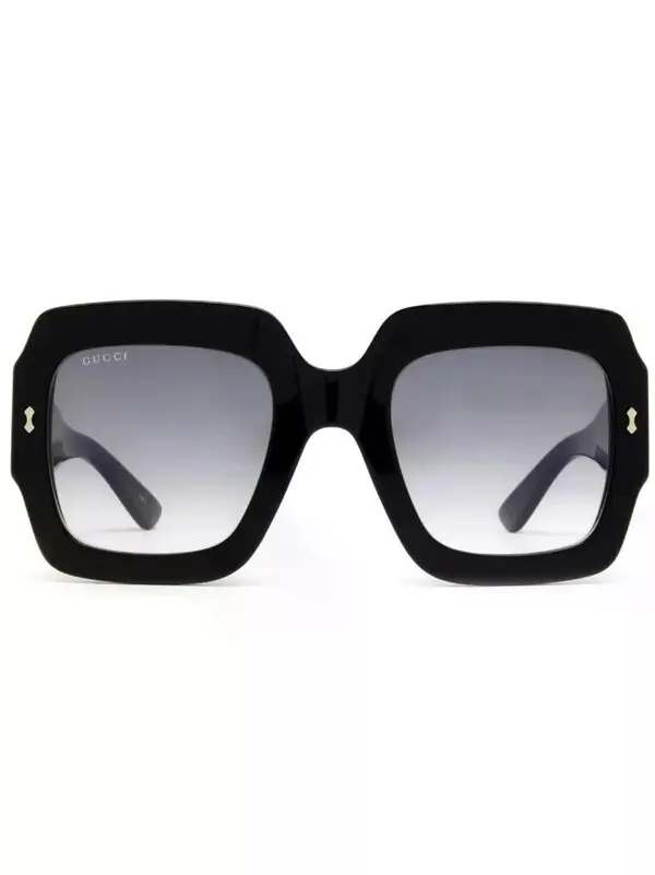 Gucci Oversize-frame Sunglasses - Black