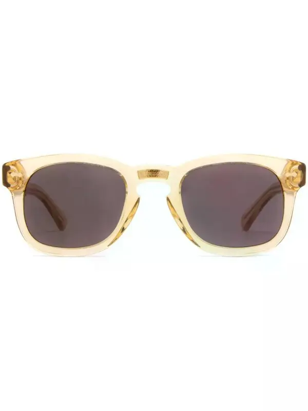Gucci Square Sunglasses - Brown