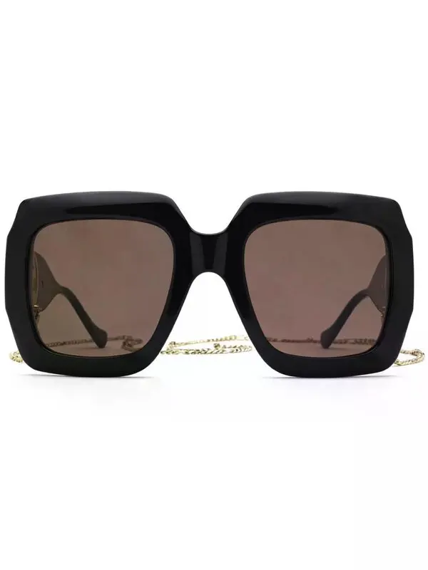 Gucci Interlocking G Sunglasses - Brown