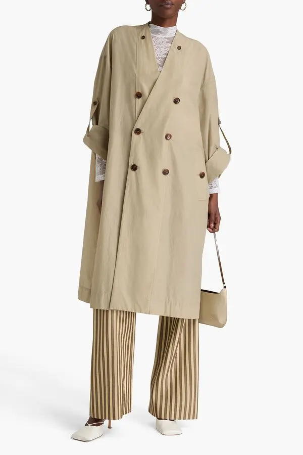 Philosophy Di Lorenzo Serafini Shell Trench Coat
