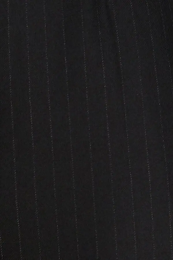 Sandro Pinstriped Wide-leg Twill Pants