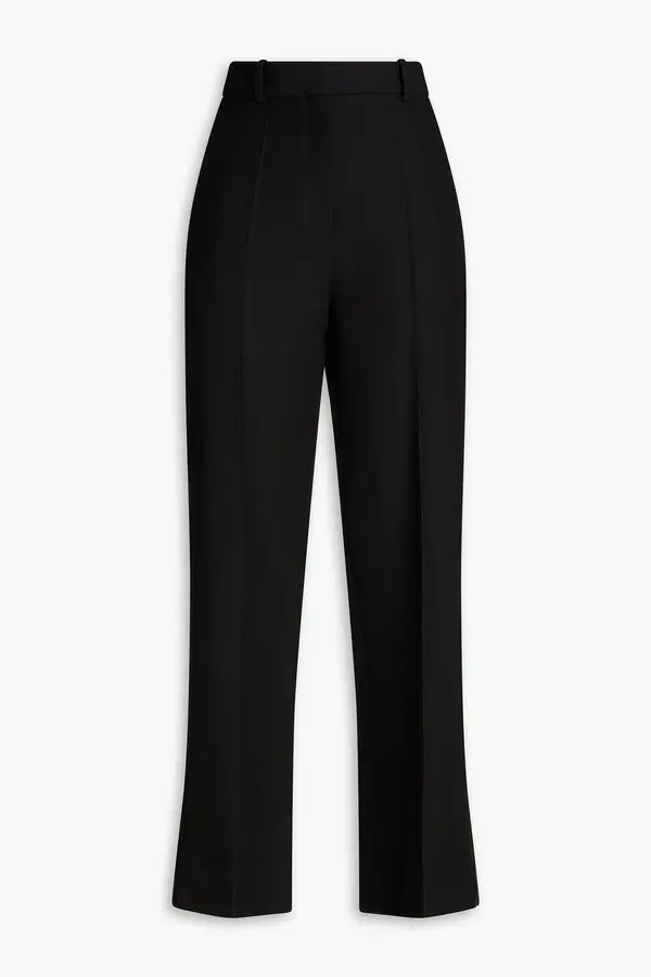 Sandro Grain De Poudre Straight-leg Pants