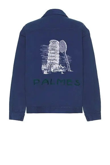 PALMES Embroidered Zip Jacket