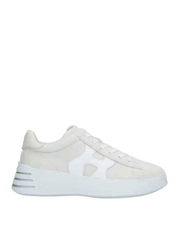 Hogan Calfskin Sneakers - White
