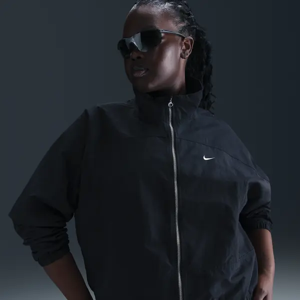 Nike Sportswear Everything Wovens Oversized Repel Uv Protection Jacket - Black
