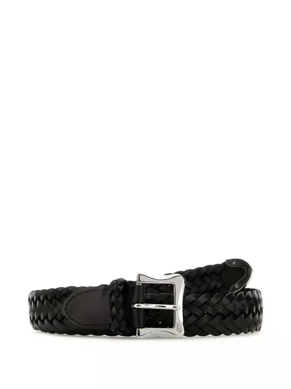 J & M DAVIDSON Braided Belt - Black