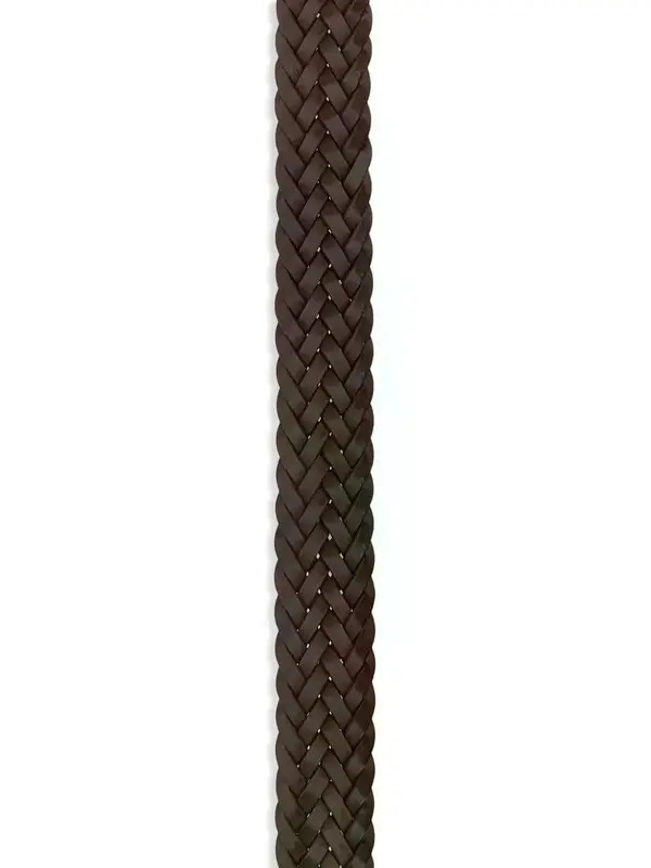 J & M DAVIDSON Braided Belt - Brown