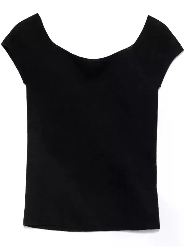 Eric Bompard Bardot-neckline Top
