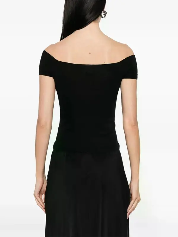 Eric Bompard Bardot-neckline Top