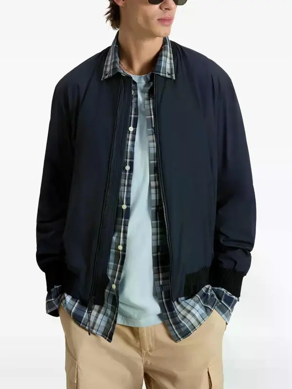 Woolrich Matt Stretch Bomber Jacket