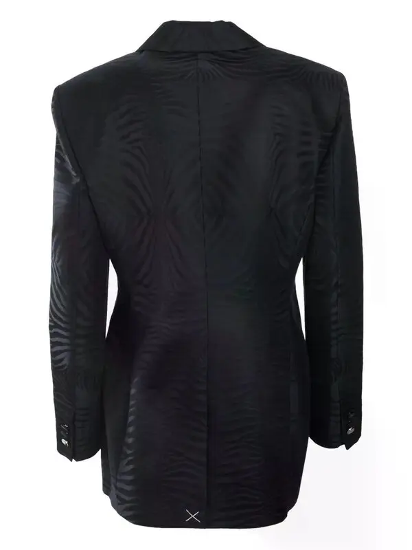 Roberto Cavalli Devoré-effect Blazer