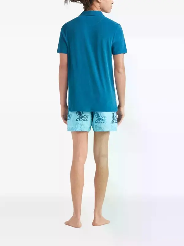 Vilebrequin Terry-cloth Polo Shirt - Blue