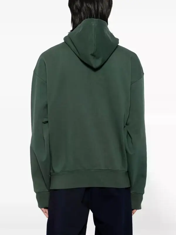 Bally Embroidered Logo Hoodie - Green