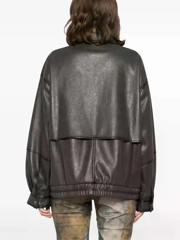 TOUT A COUP Faux-leather Jacket