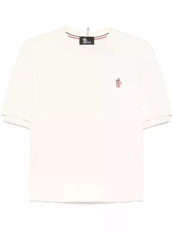 Moncler Logo-patch T-shirt - White