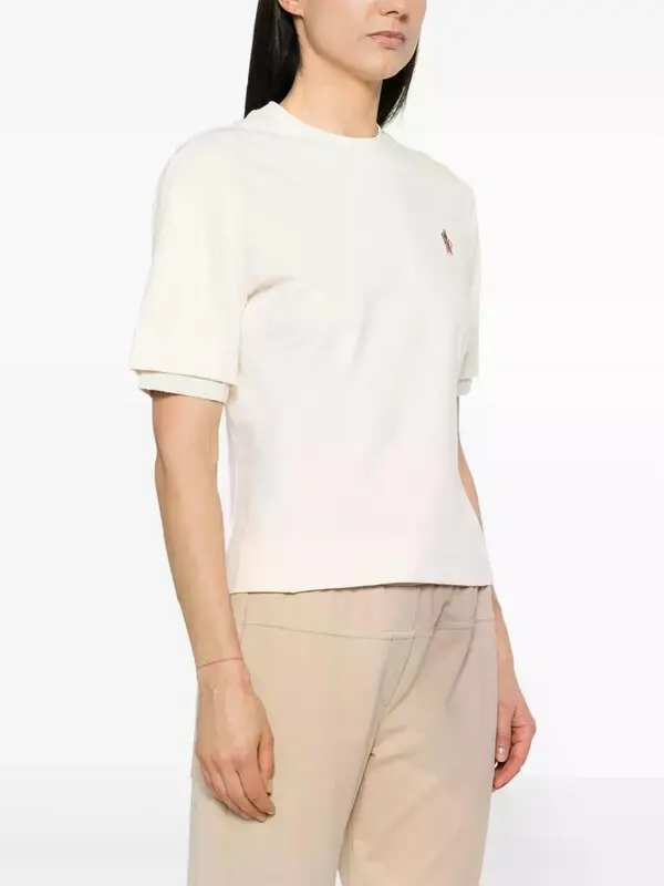 Moncler Logo-patch T-shirt - White