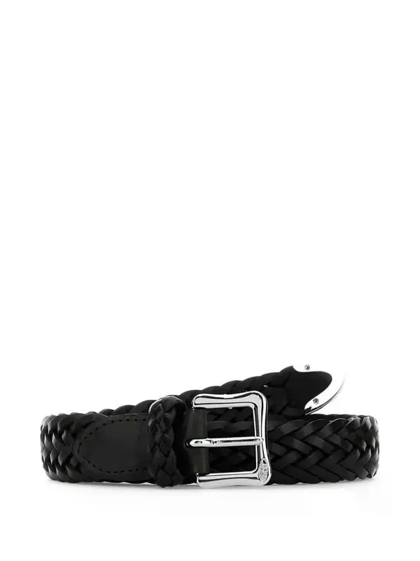 J & M DAVIDSON Braided Buckle Belt