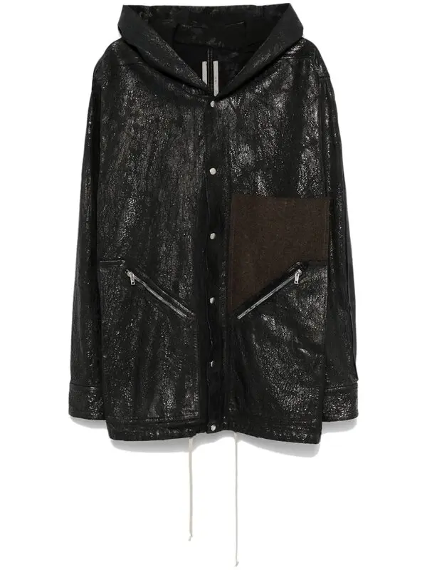 Rick Owens Denim Tour Hoodie