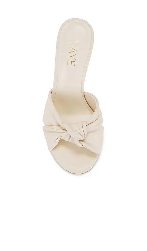 Raye Beatriz Slip-on Knotted Heeled Sandal