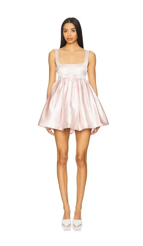 Lovers And Friends Elizabeth Mini Dress Baby Pink Editorialist