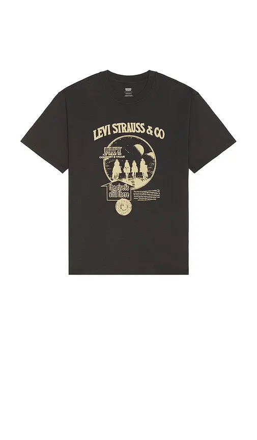 LEVI'S Fit Graphic Tee In Grey