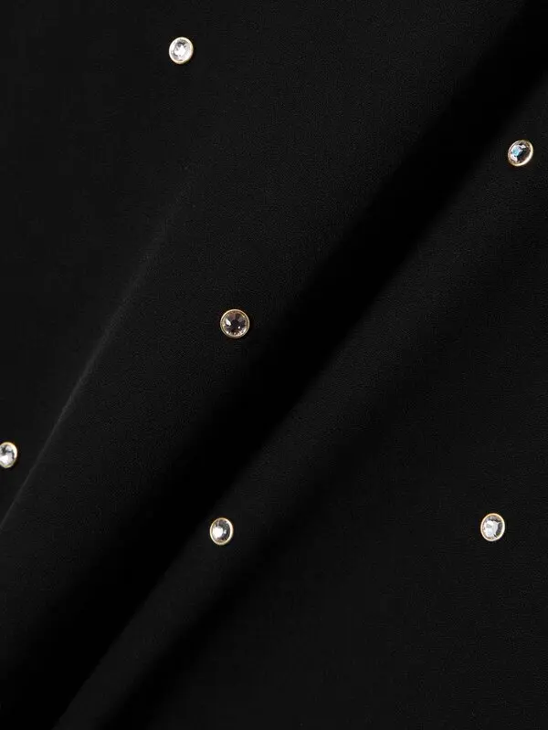 Stella McCartney Crystal-embellished Kaftan - Black