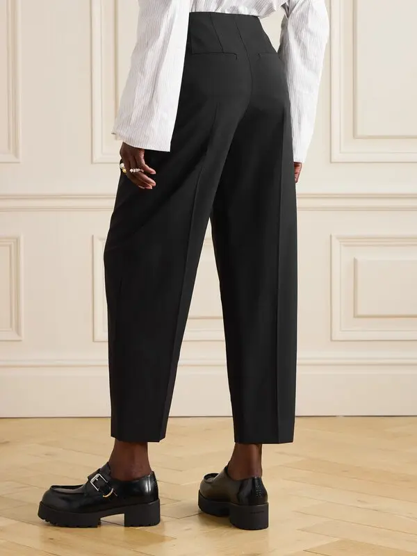 Marni Woven Straight-leg Pants
