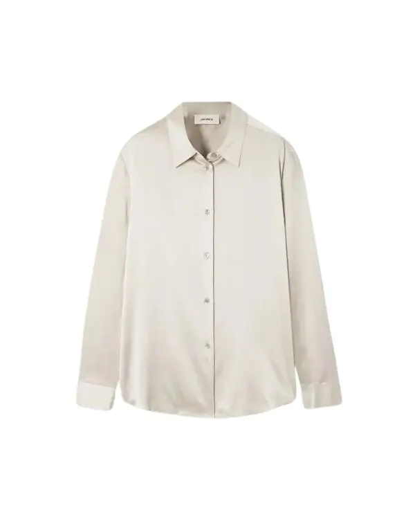 LISA YANG Silk-satin Shirt