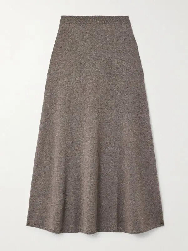 LISA YANG Dolly Cashmere Midi Skirt