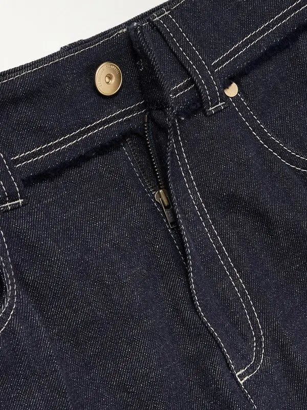 Brunello Cucinelli High-rise Wide-leg Jeans - Blue