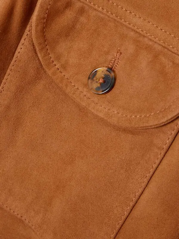 BLAZÉ MILANO Viva Belted Suede Jacket