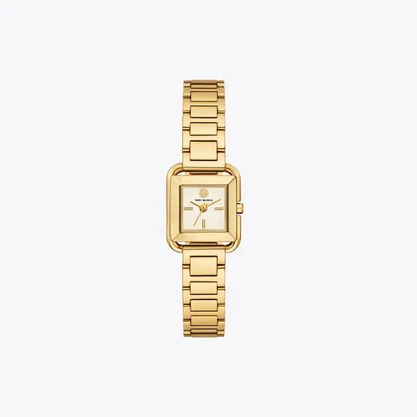 Tory Burch Small Kira Watch - Ivory/gold