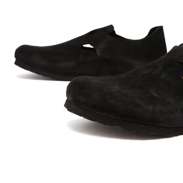 BIRKENSTOCK London Loafer - Black Suede