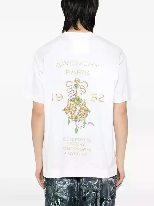 Givenchy Logo-embroidered T-shirt