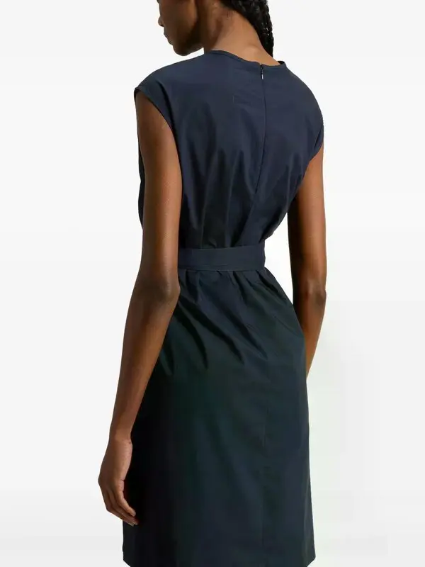 Woolrich Belted Mini Dress - Blue