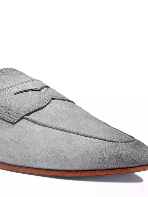Santoni Carlo Loafers - Blue