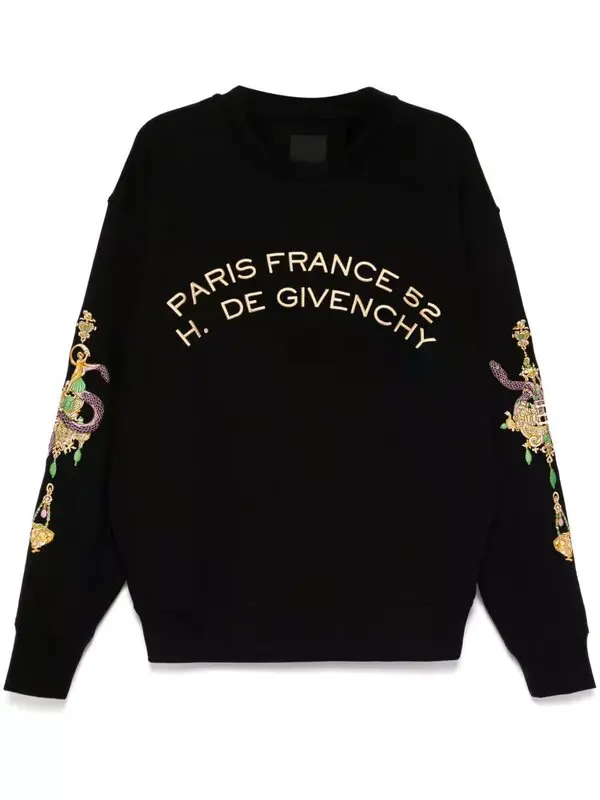 Givenchy Logo-embroidered Sweatshirt