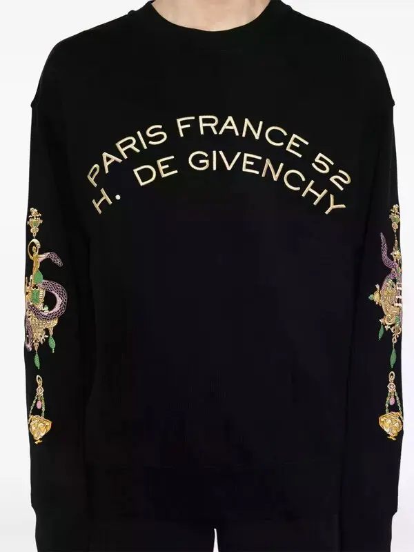 Givenchy Logo-embroidered Sweatshirt