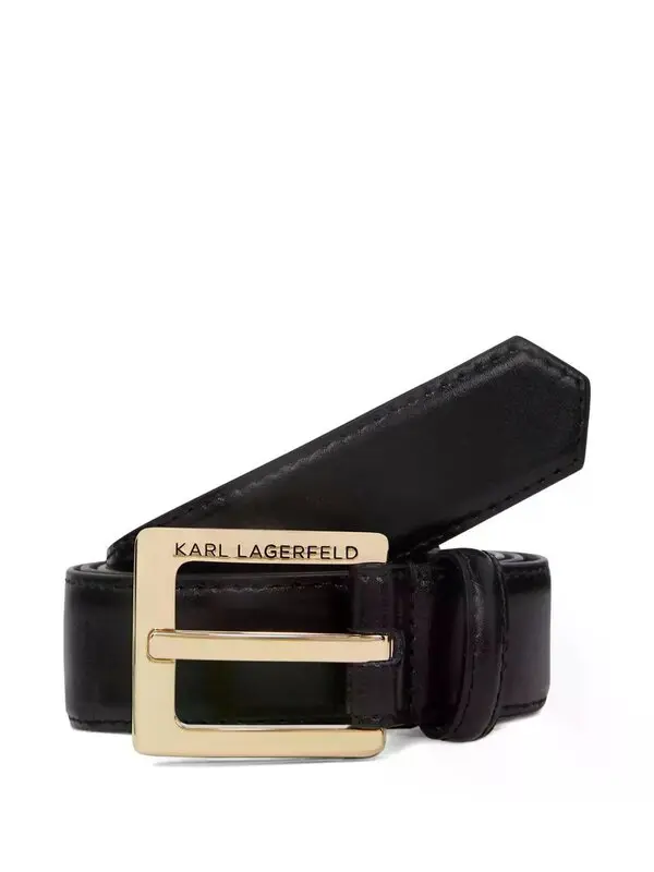 Karl Lagerfeld Essential Belt - Black