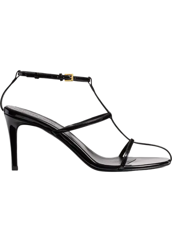 Khaite Cage Sandal - Black