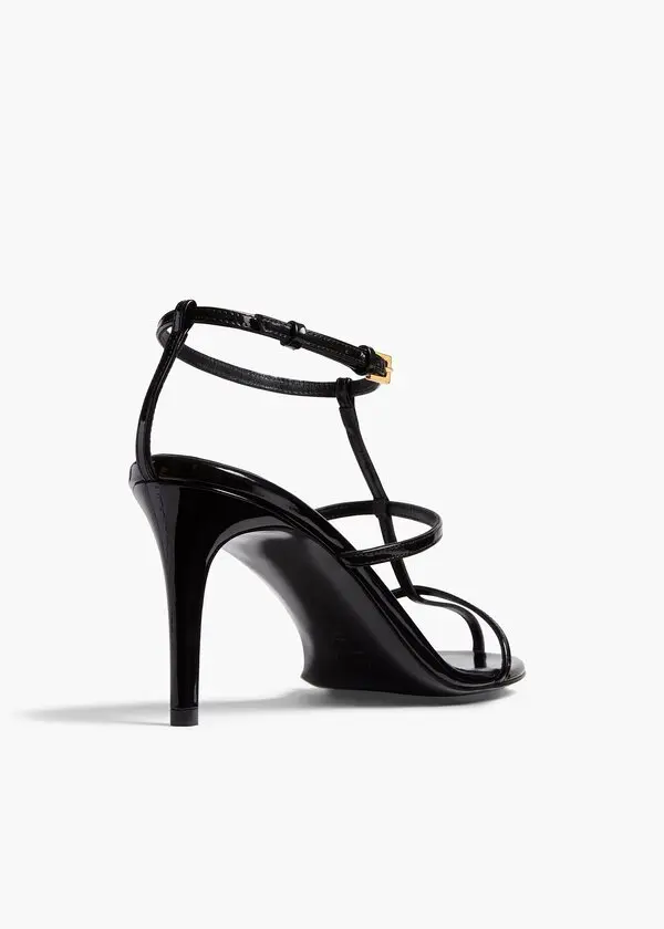 Khaite Cage Sandal - Black