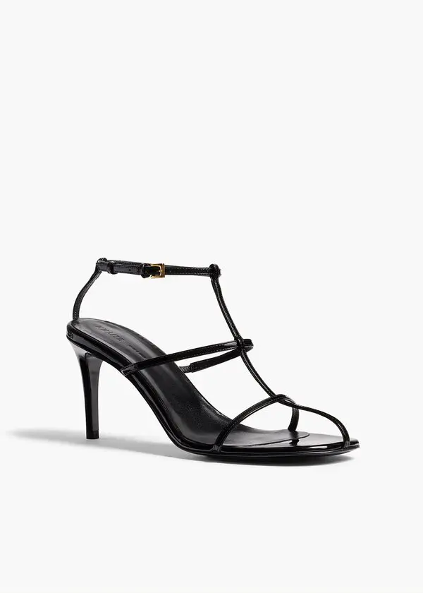 Khaite Cage Sandal - Black