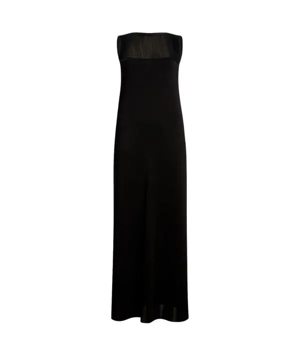 Khaite Ruslan Fringe-trimmed Knit Dress