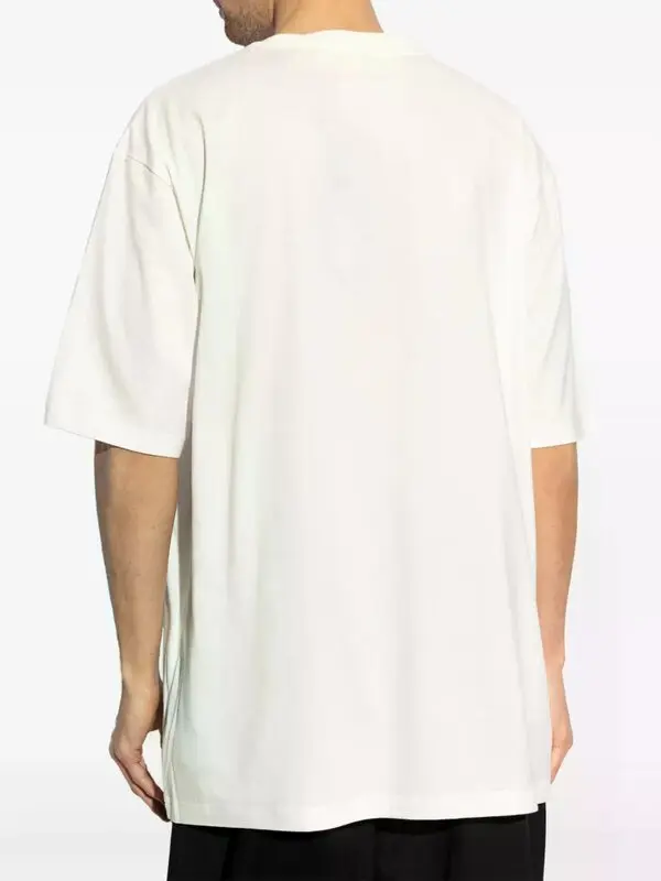 Y3 Logo-print T-shirt - White