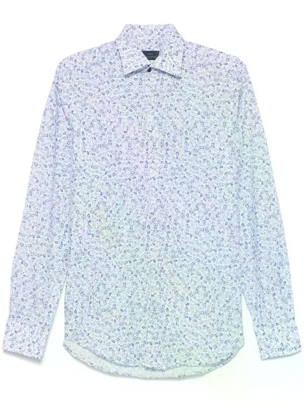 Paul & Shark Floral-print Shirt - White