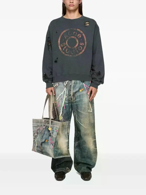 Acne Studios Logo-print Sweatshirt