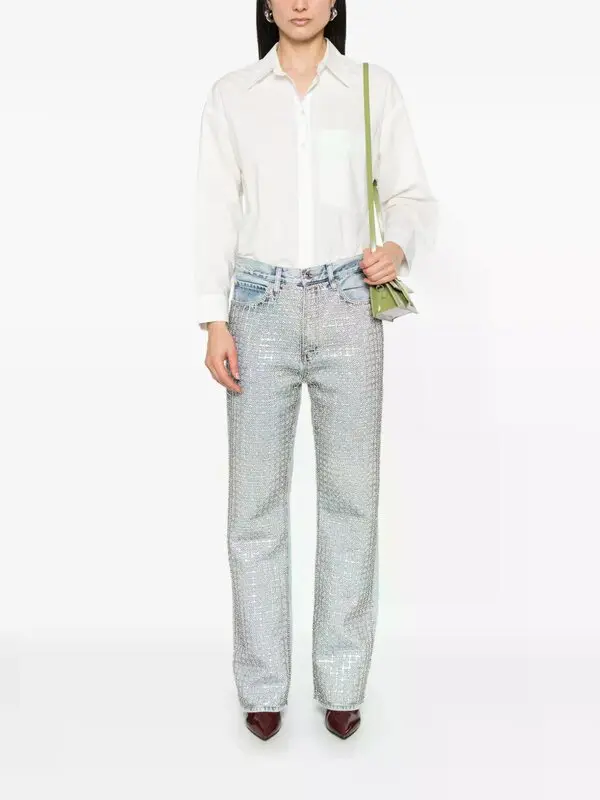 AGOLDE Naya Cropped Shirt