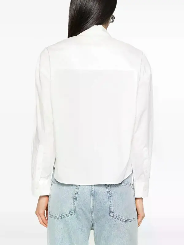 AGOLDE Naya Cropped Shirt