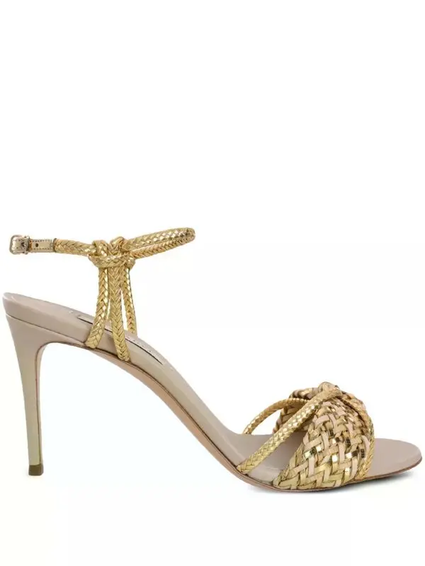 Casadei 111mm Interwoven Sandals